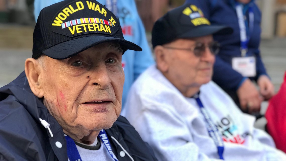 Honor Flight Maine | Dozens of Veterans take trip of a lifetime ...