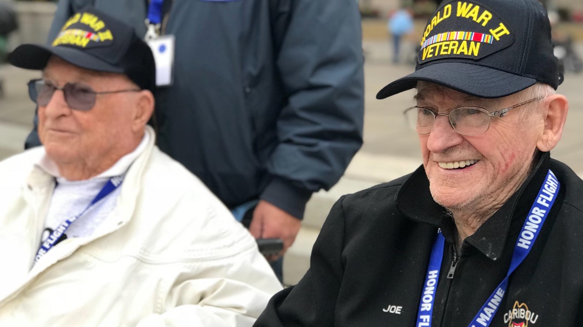 Honor Flight Maine | Dozens of Veterans take trip of a lifetime ...