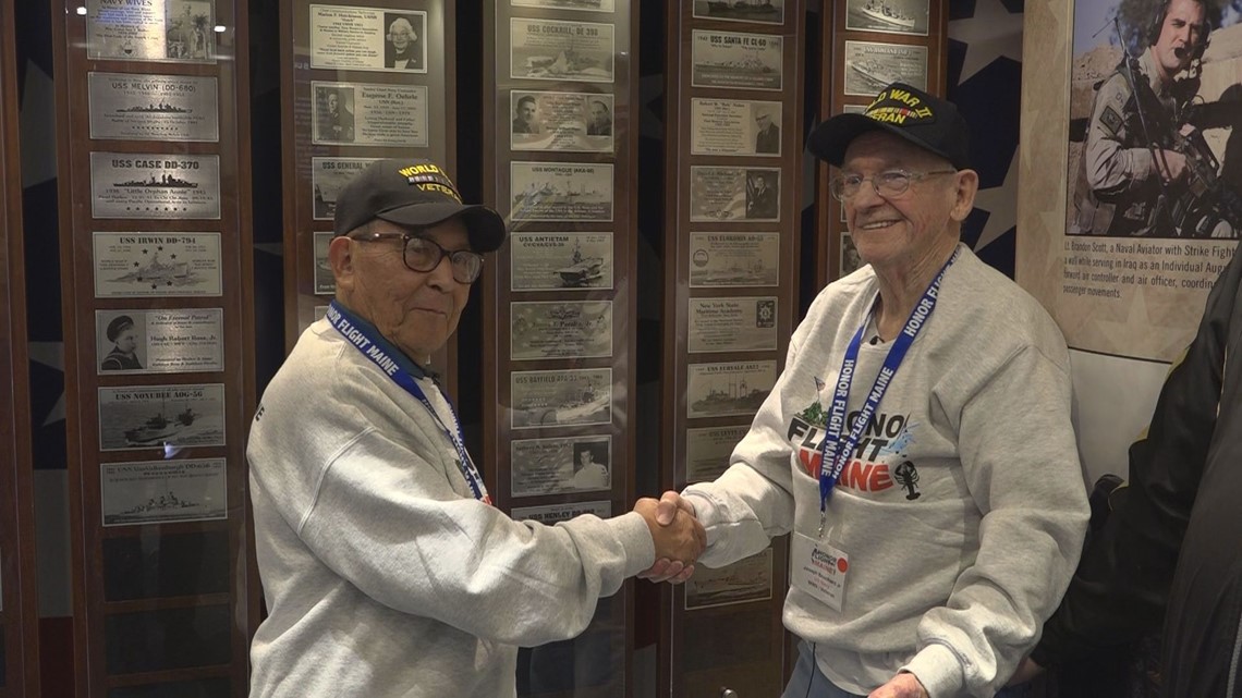 Long lost WWII shipmates reunite after 70 years | newscentermaine.com