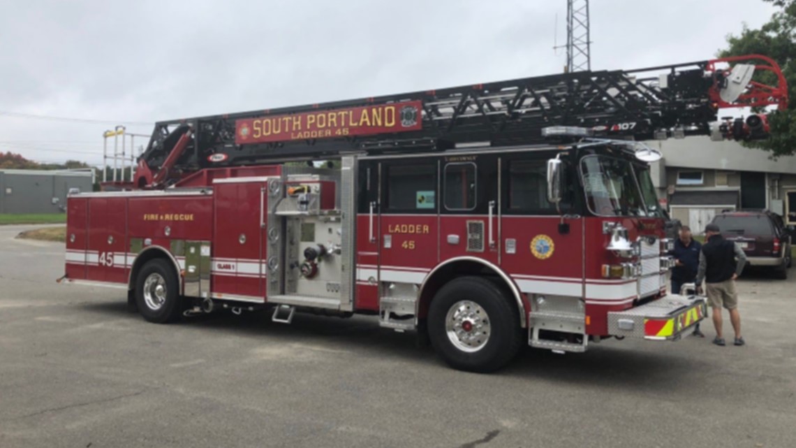 So. Portland's new $1.1 Million fire truck gets benched after hitting ...