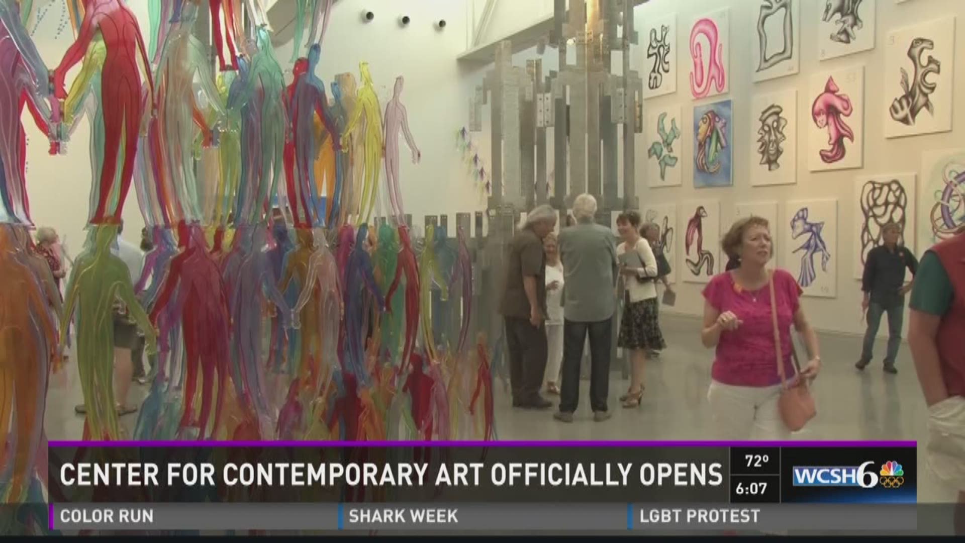 Center for Maine Contemporary Art opens new building | newscentermaine.com