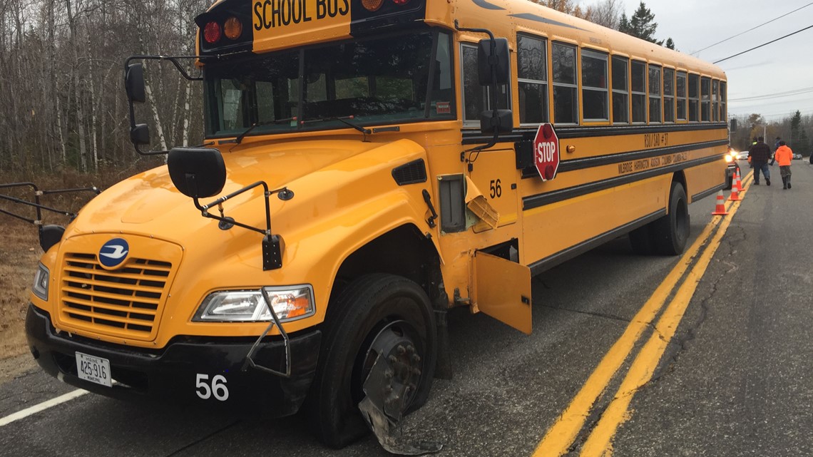 Washington County school bus involved in crash | newscentermaine.com