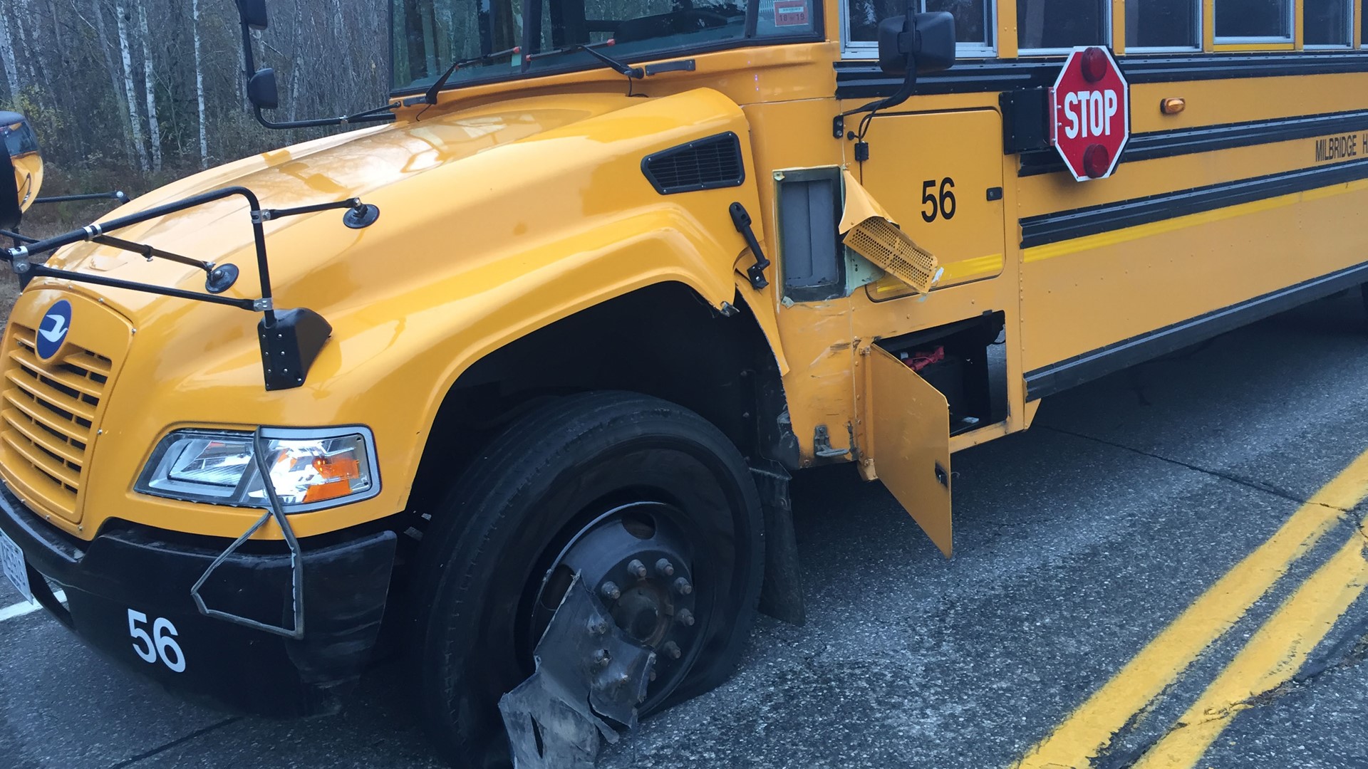 PHOTOS: Washington County school bus crash | newscentermaine.com