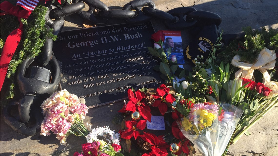 Kennebunkport community aims to keep memory of President Bush, his wife ...