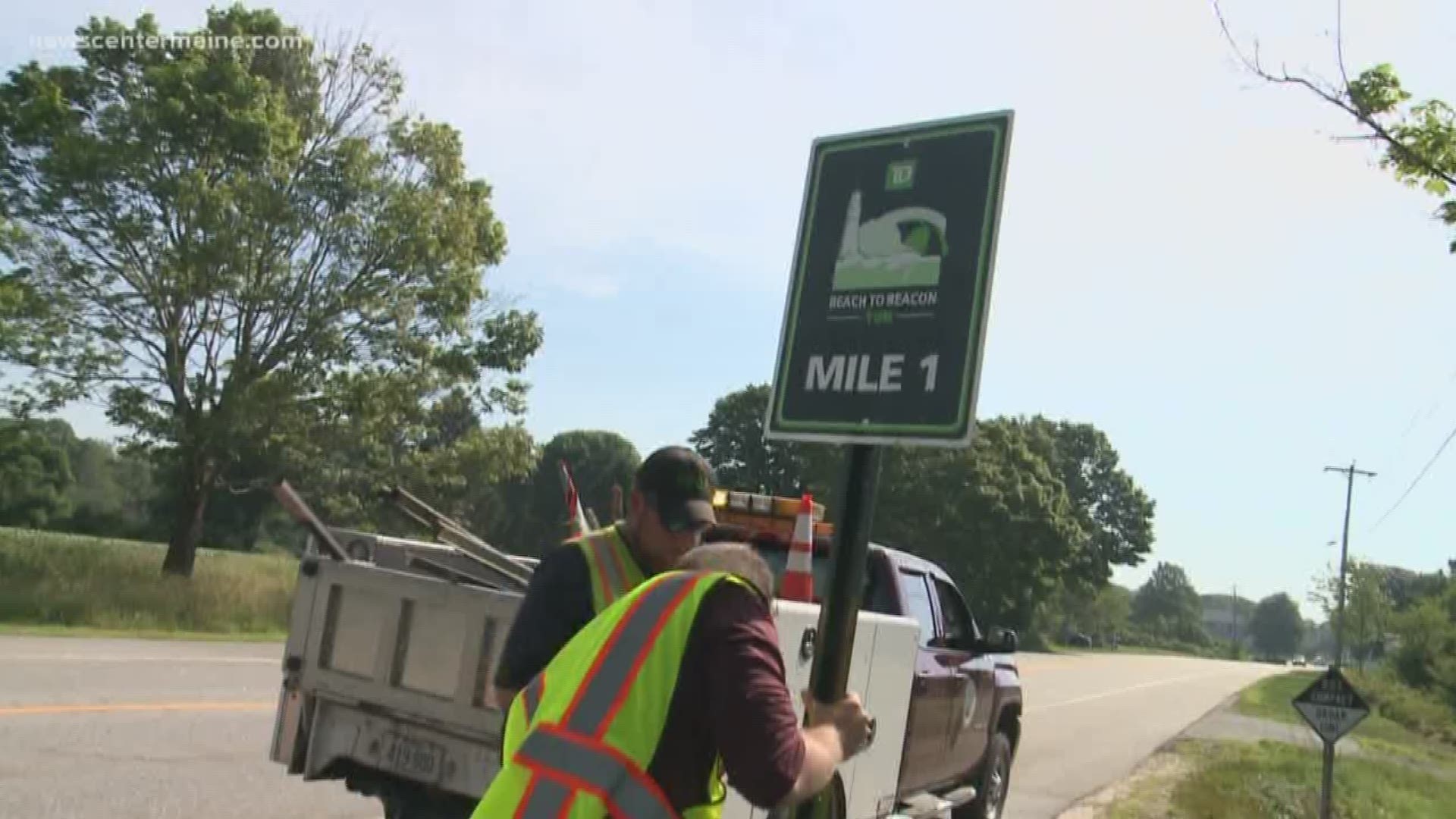 Beach to Beacon route is mile marked for success | newscentermaine.com