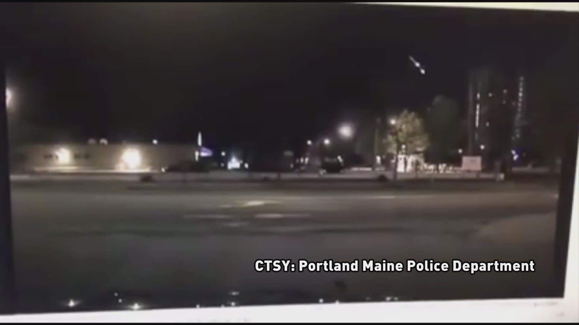 Portland police capture stunning meteor strike | newscentermaine.com