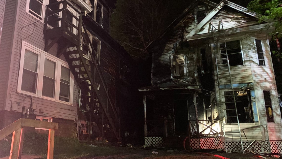 Bangor apartment buildings a total loss after fire | newscentermaine.com