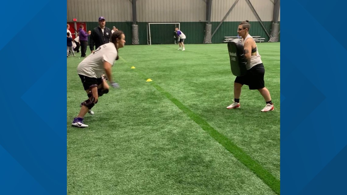 Maine Mayhem women's football team pushes through stigma ...