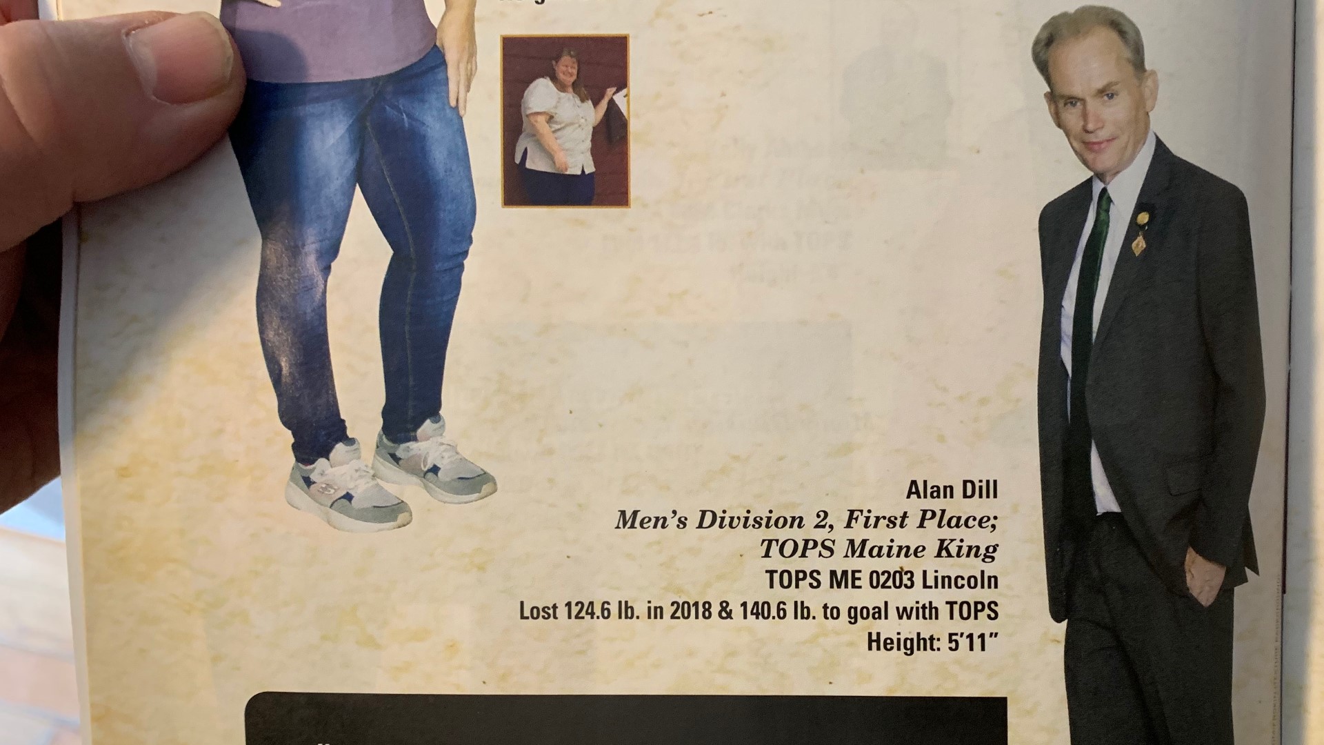 Mainer loses 130 pounds and was crowned TOPS Maine King ...