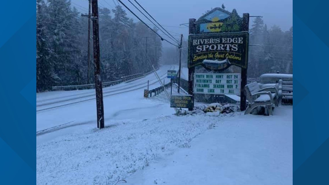 First snow of the season in parts of Maine | newscentermaine.com