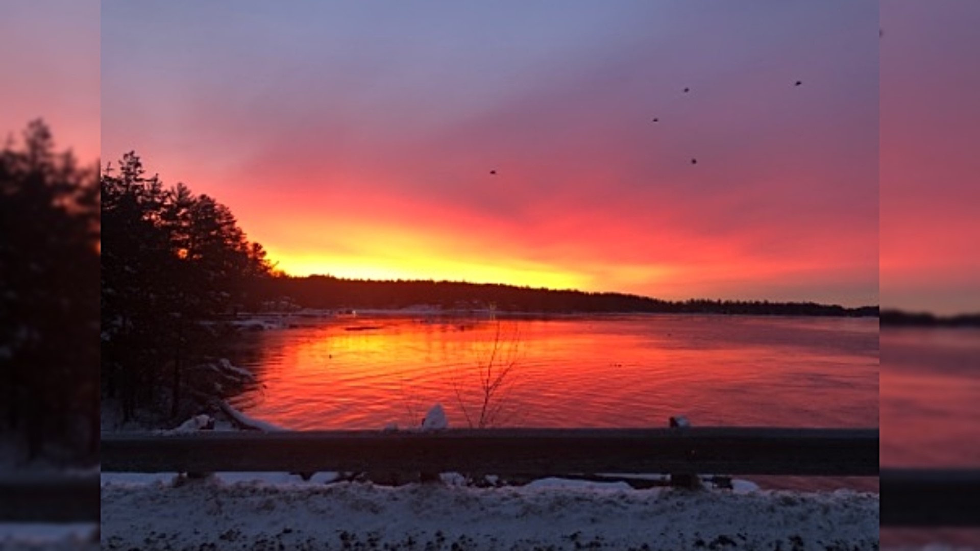 Beautiful burnt sunrise seen across southern Maine | newscentermaine.com