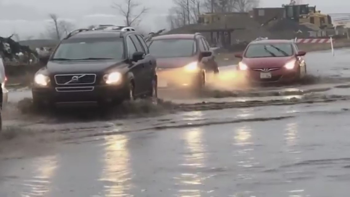 Commercial Street flooding in Portland | newscentermaine.com