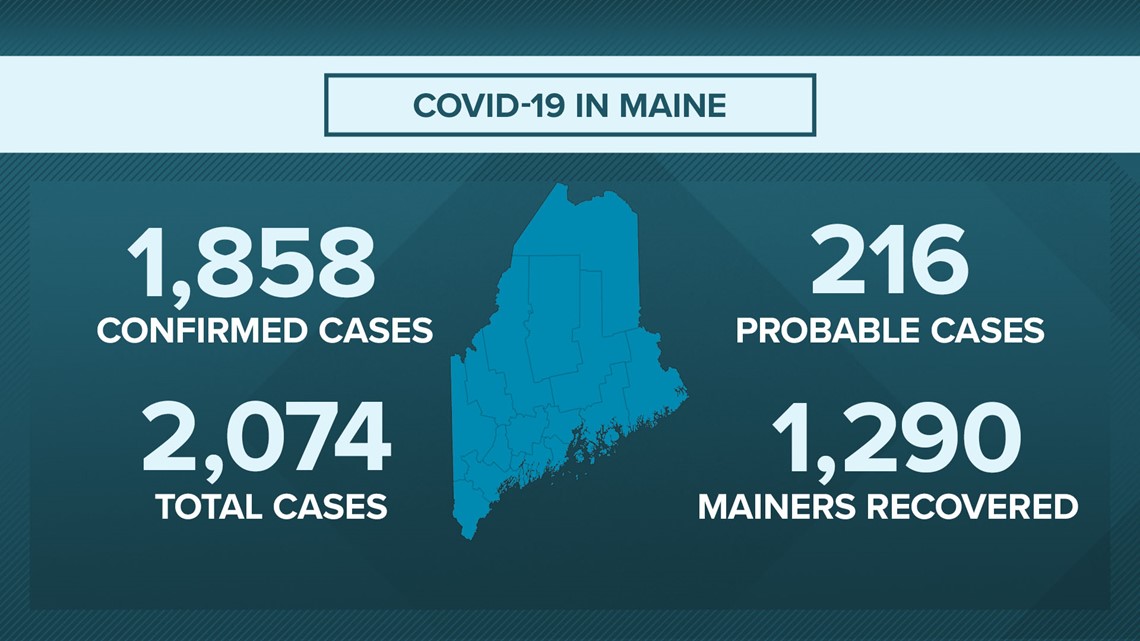 Realtime portland bangor maine coronavirus COVID-19 daily update ...