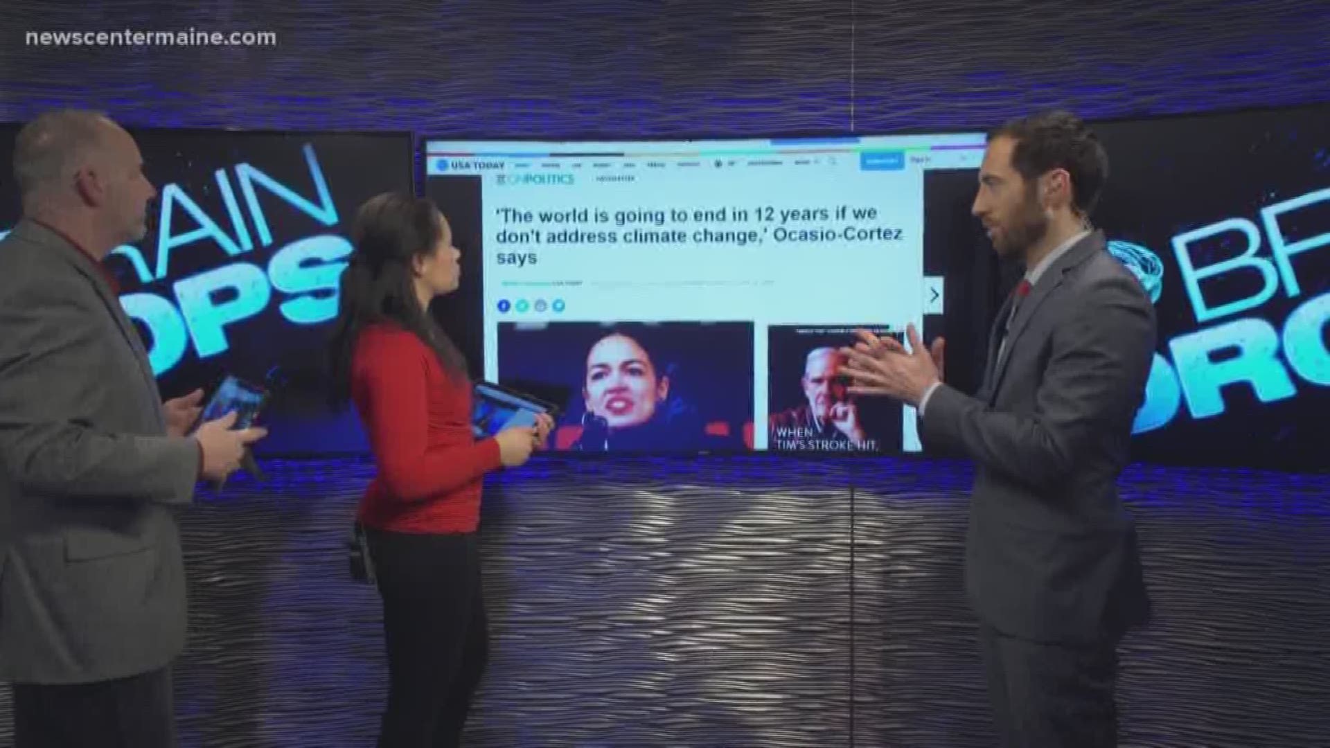 BrainDrops: Refuting AOC's climate change claim | newscentermaine.com