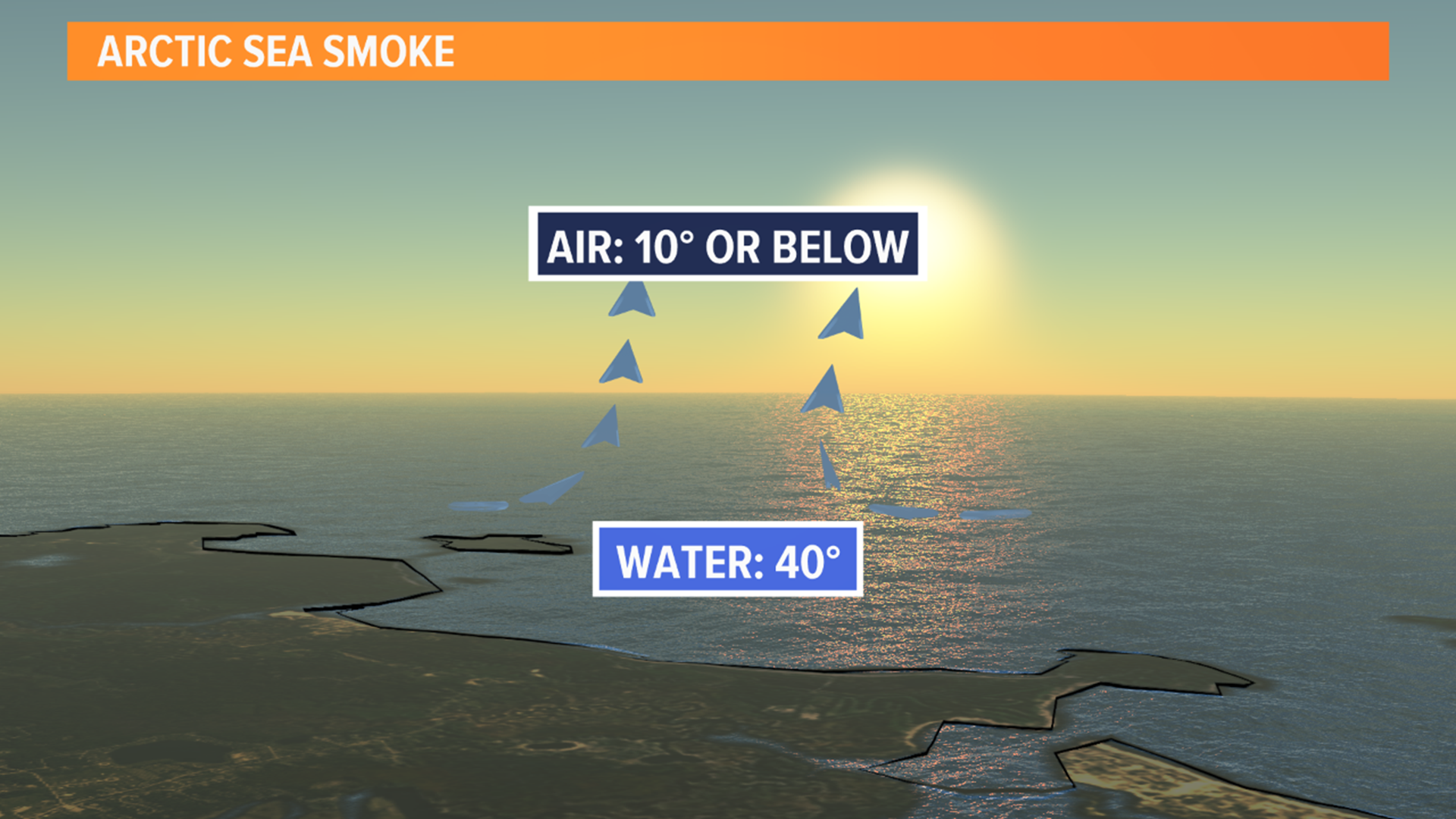 What is 'arctic sea smoke' and when does it form | newscentermaine.com