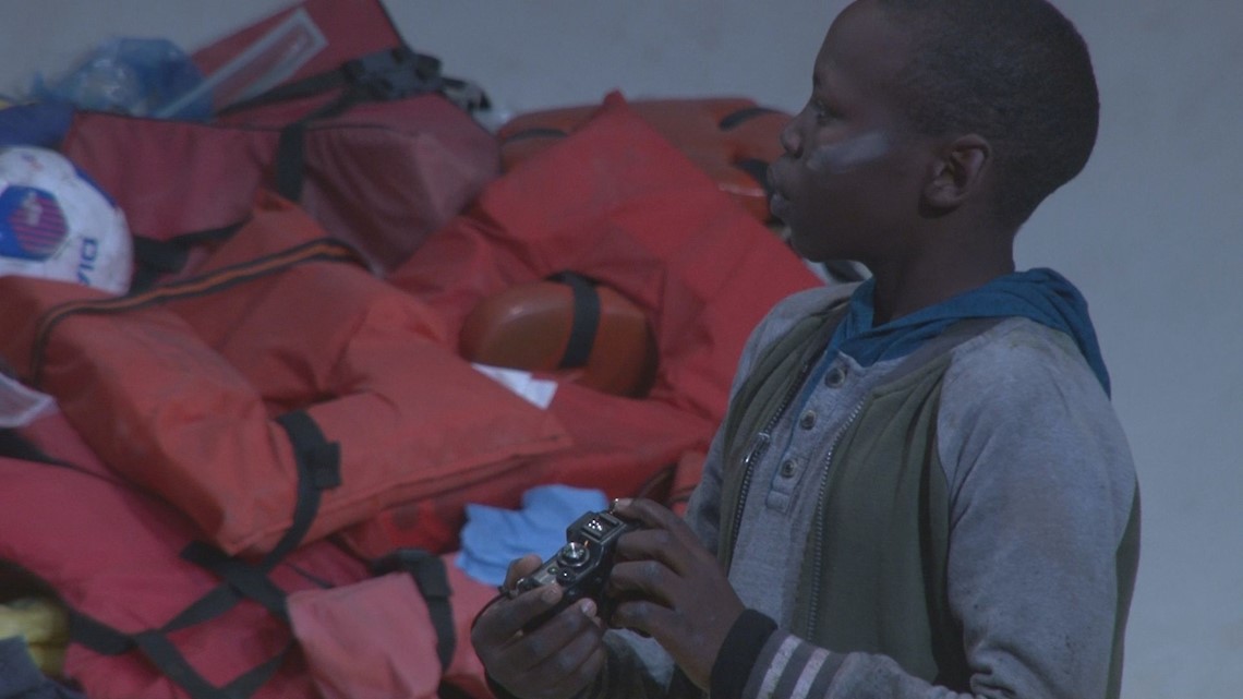 Refugee boy plays a refugee at Portland Stage Company | newscentermaine.com