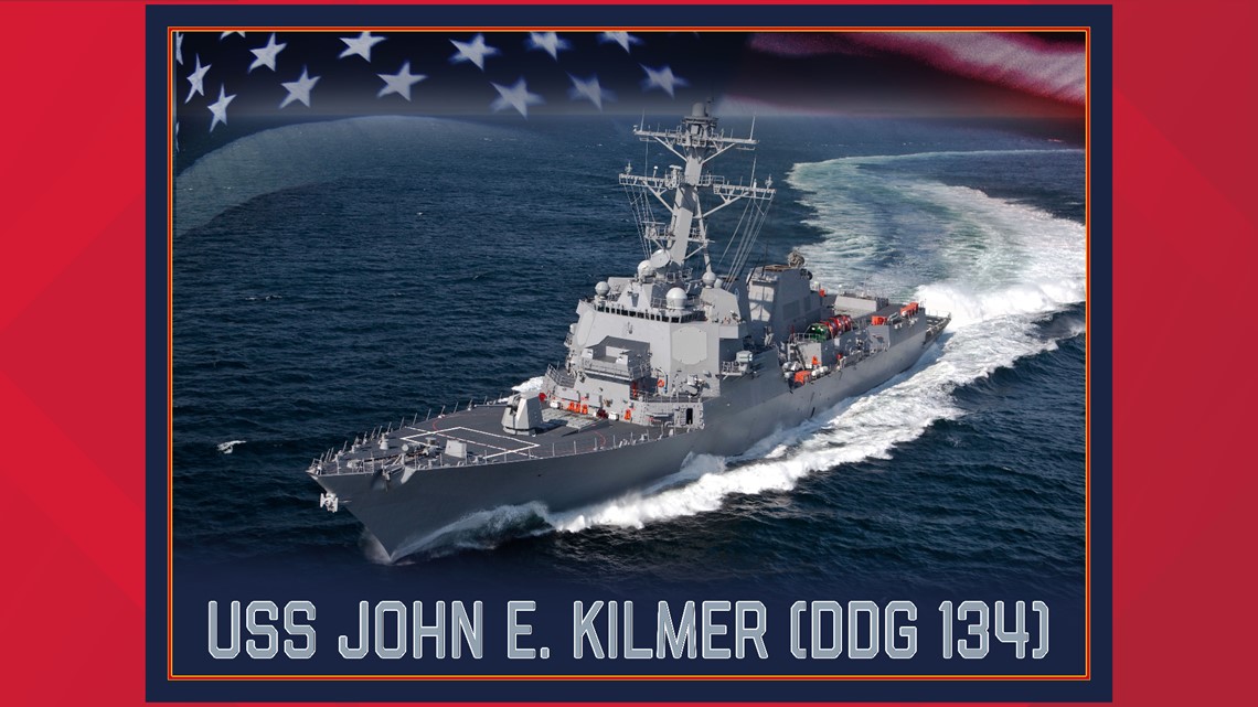 Navy names DDG 134 in honor of Medal of Honor recipient Kilmer ...