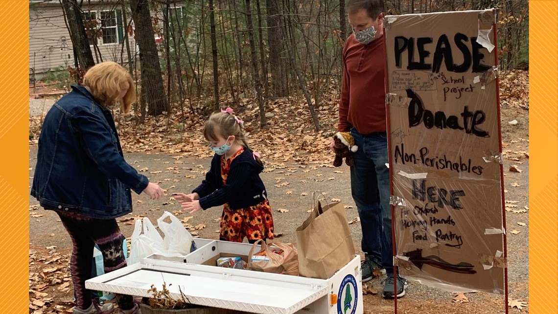 5-year-old helping fight food insecurity | newscentermaine.com