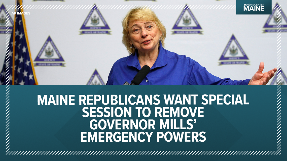 GOP ask for session to end Maine Gov Mills coronavirus powers ...