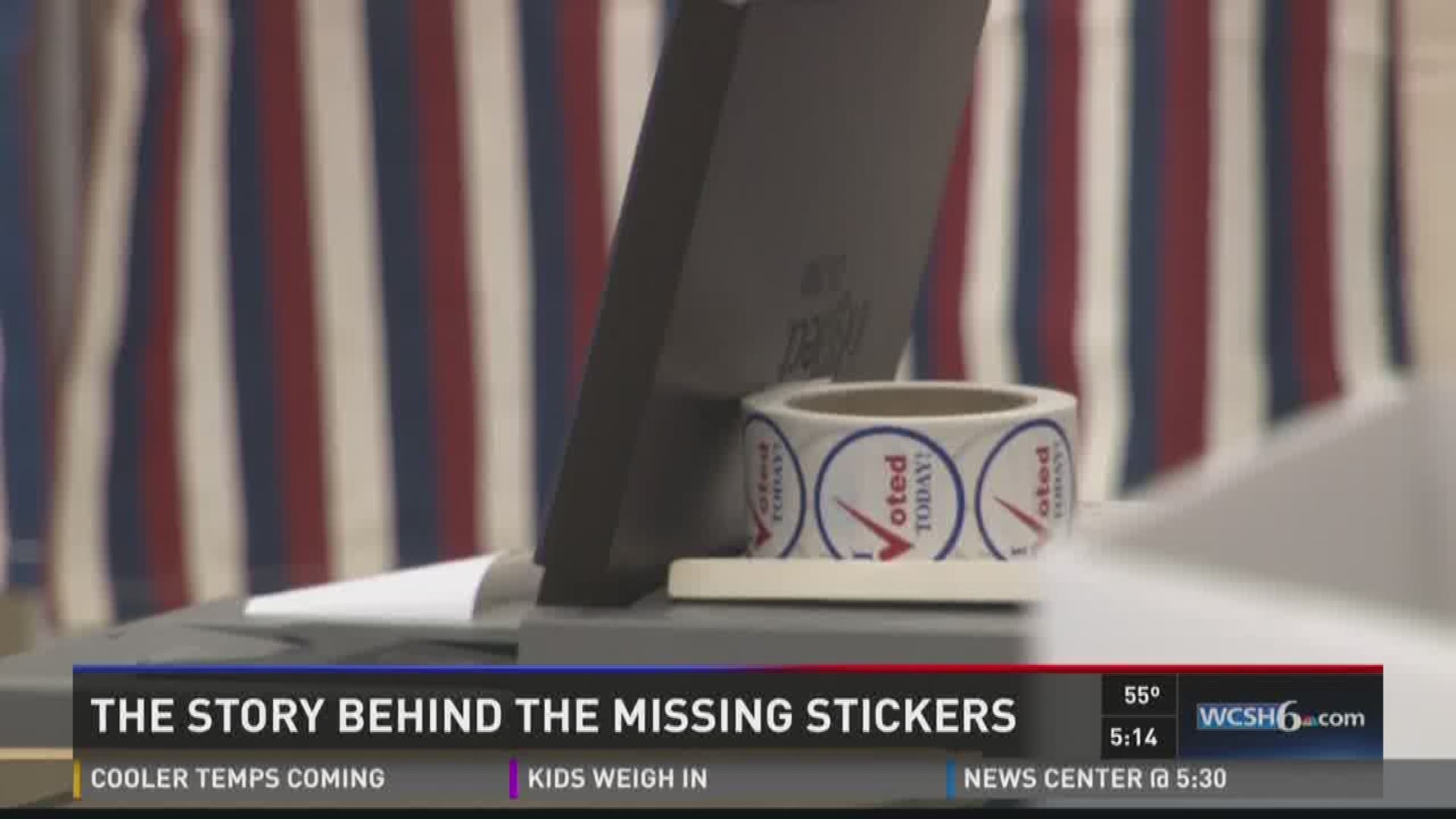 The story behind the missing stickers | newscentermaine.com