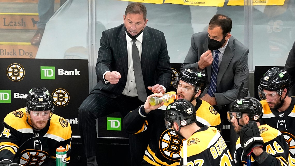 Boston Bruins coach fined $25K criticizing Game 5 officials ...
