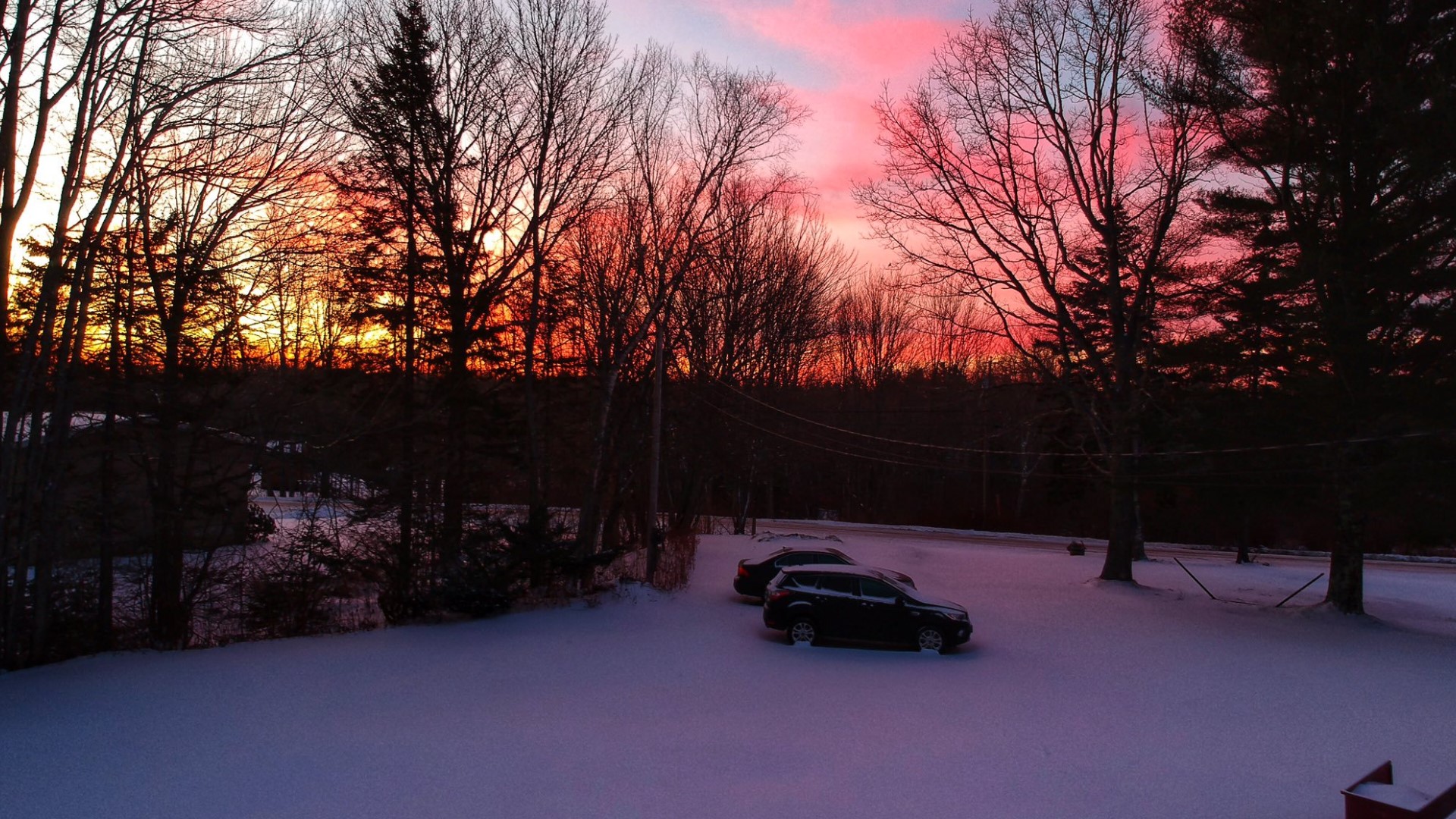 A glow of snow in Maine | newscentermaine.com