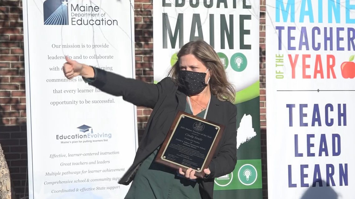 Maine's 'Teacher of the Year' kicks off educators week ...