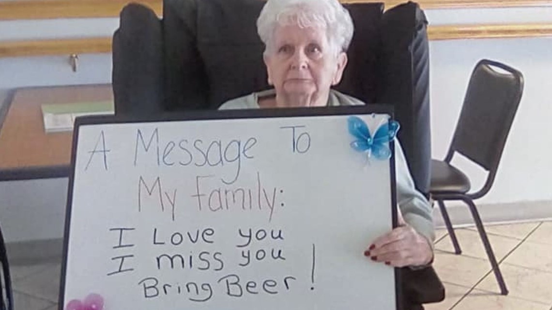 Love you,bring beer: Maine social distancing coronavirus messages ...