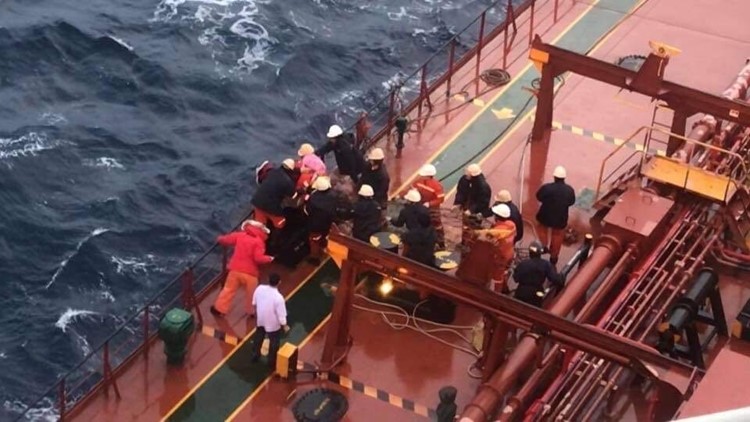 Sailors stranded at sea speak of Coast Guard search, holding on for ...