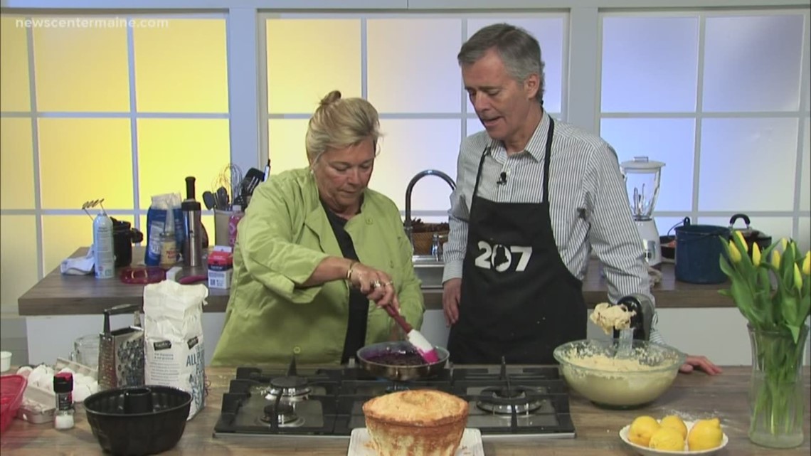 Lynn Archer puts Rob Caldwell to work making this Lemon Pound Cake ...