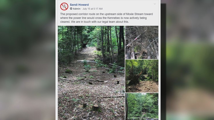 Why photos showing the proposed CMP corridor 'actively being cleared ...