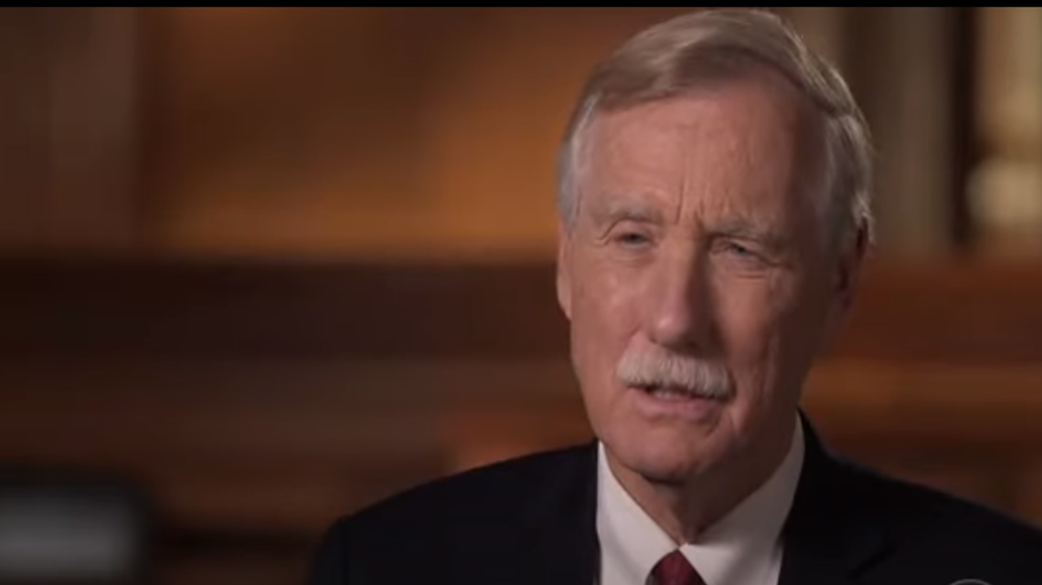 Maine Sen. Angus King talks Trump, Capitol insurrection ...
