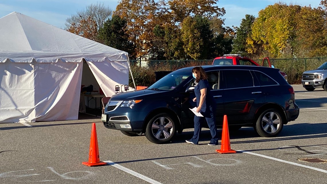 Drive-thru flu clinic set up in South Portland, Maine | newscentermaine.com