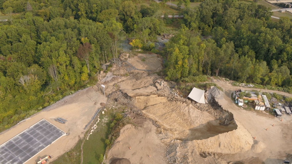 Landslide blocks river in Maine, threatens water and gas mains ...