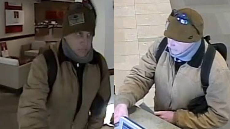 Police looking for bank robbery suspect last seen in Monument Square ...