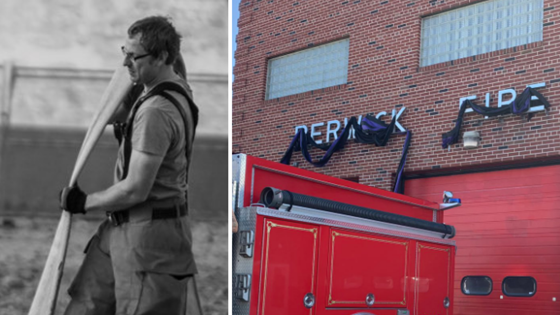 Firefighters hold moment of silence, remember brother in arms Capt ...