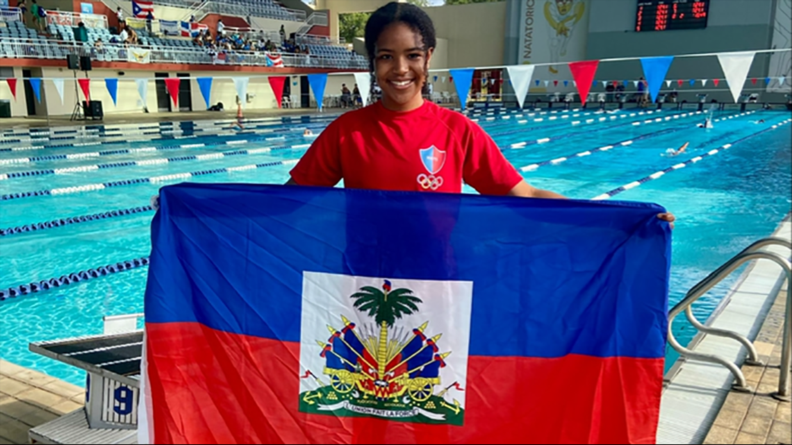 Bowdoin College Maine junior wins swimming heat in Olympic debut ...