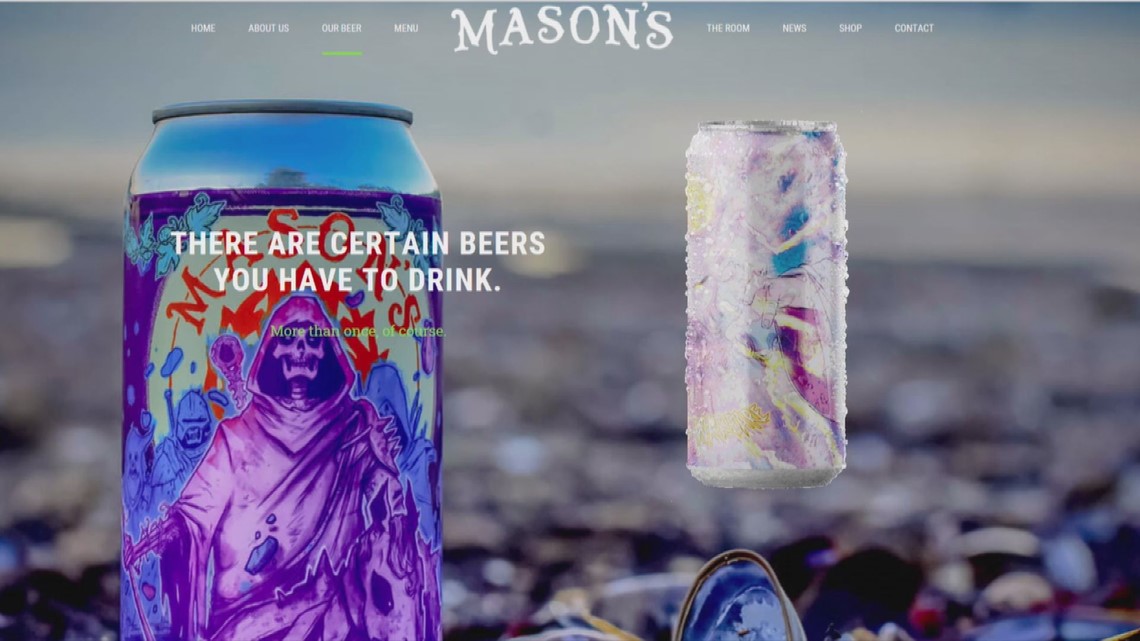 Comic artist makes Mason's beer cans stand out | newscentermaine.com
