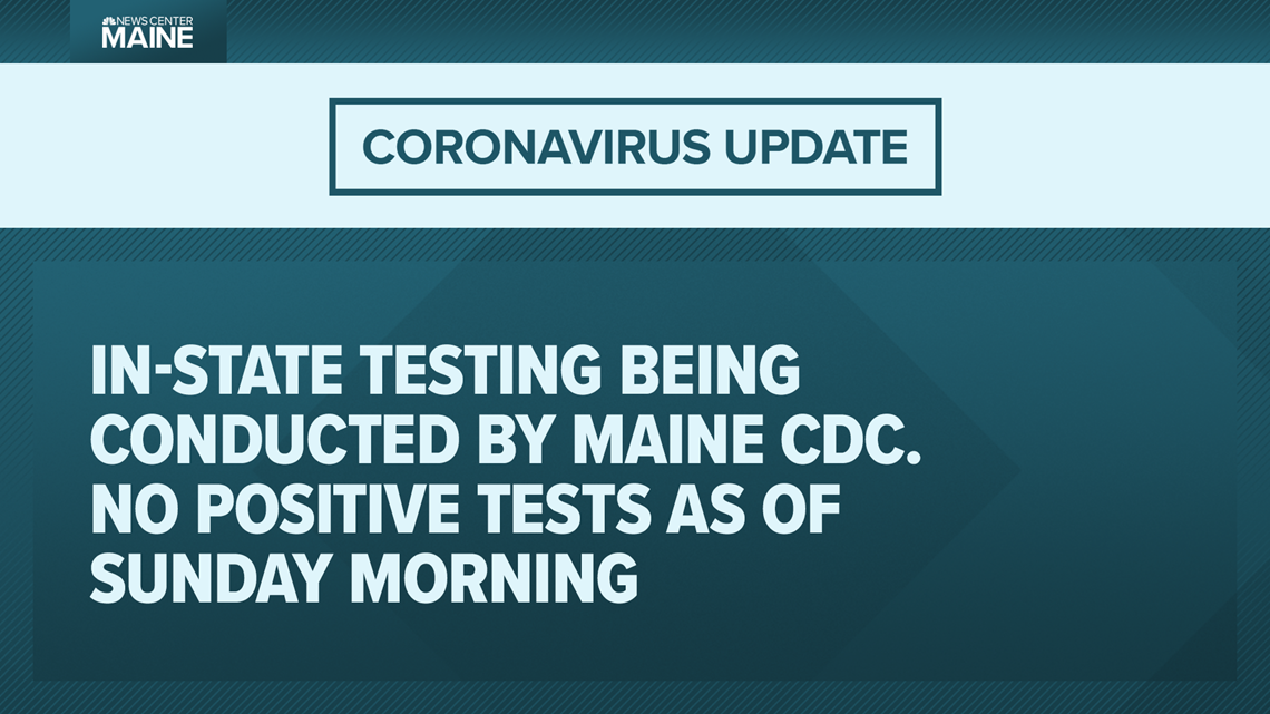 Maine CDC says all COVID-19 coronavirus test results negative ...