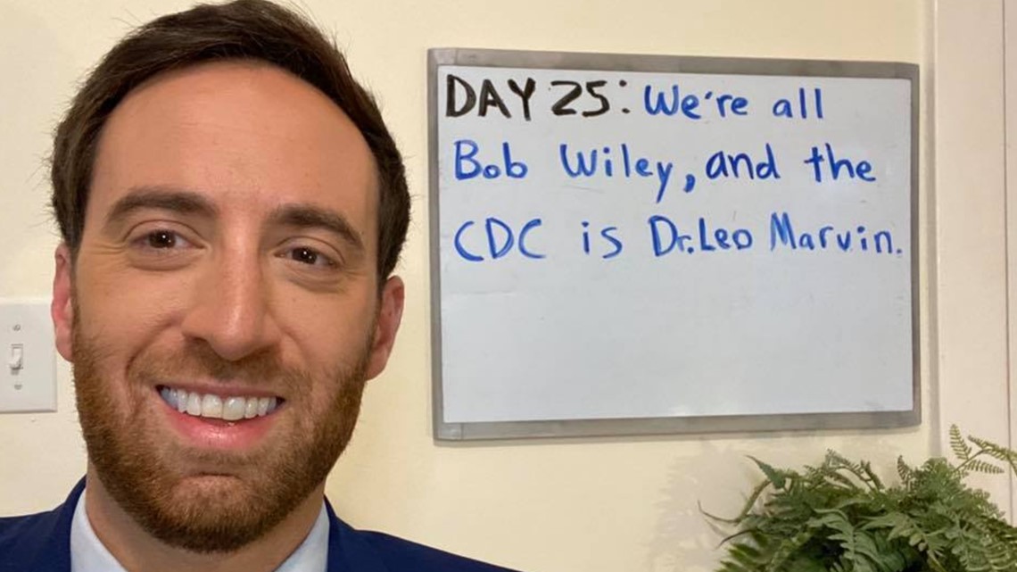 Keith Carson's coronavirus whiteboards | newscentermaine.com