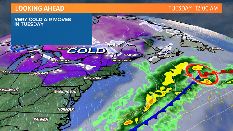 Wintry week of weather in the forecast for Maine | newscentermaine.com