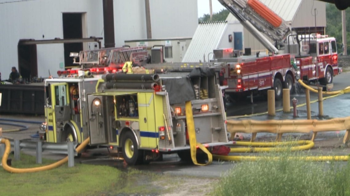 Four alarm fire at Sappi Paper Mill in Westbrook knocked down minimal ...
