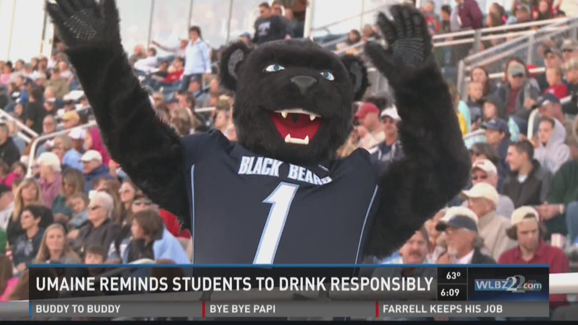 UMaine mascot 'Bananas' sparks conversation about students drinking ...