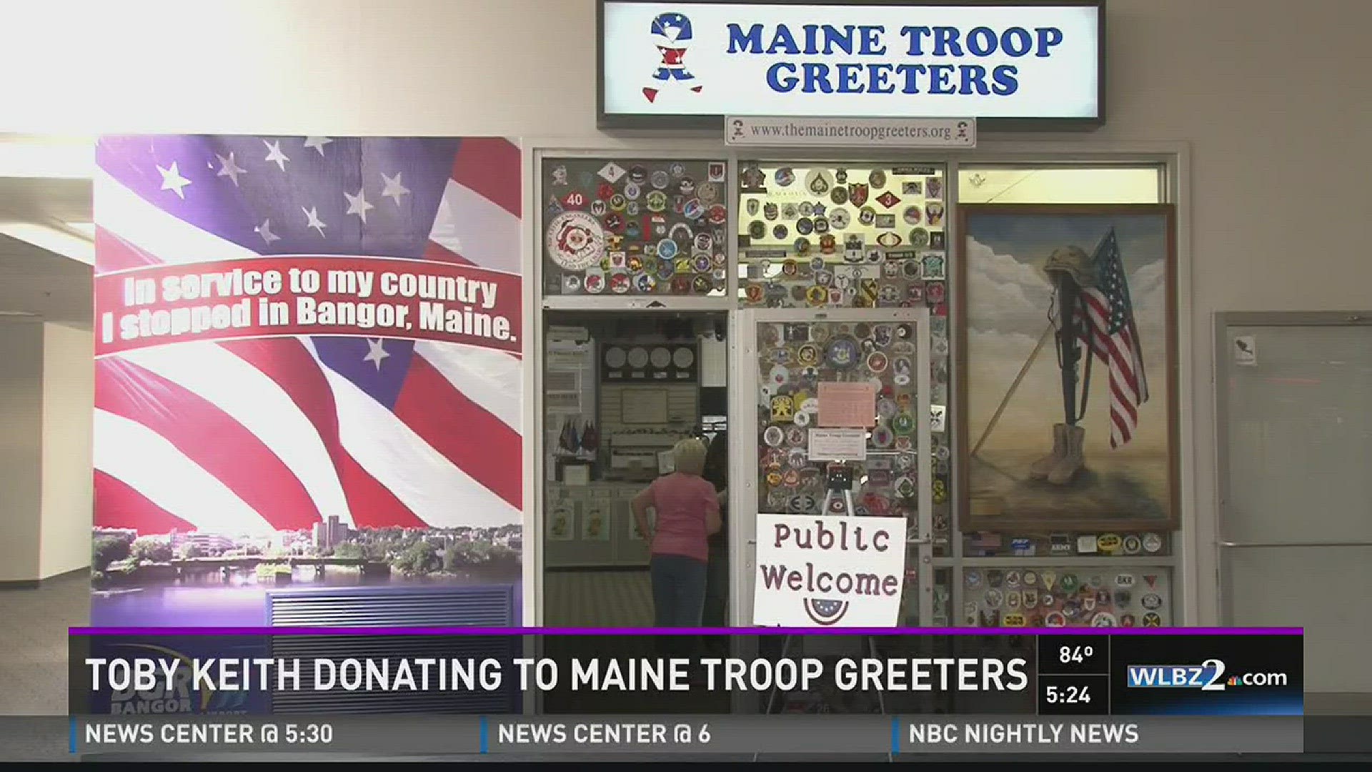 Maine Troop Greeters gear up for Toby Keith concert | newscentermaine.com