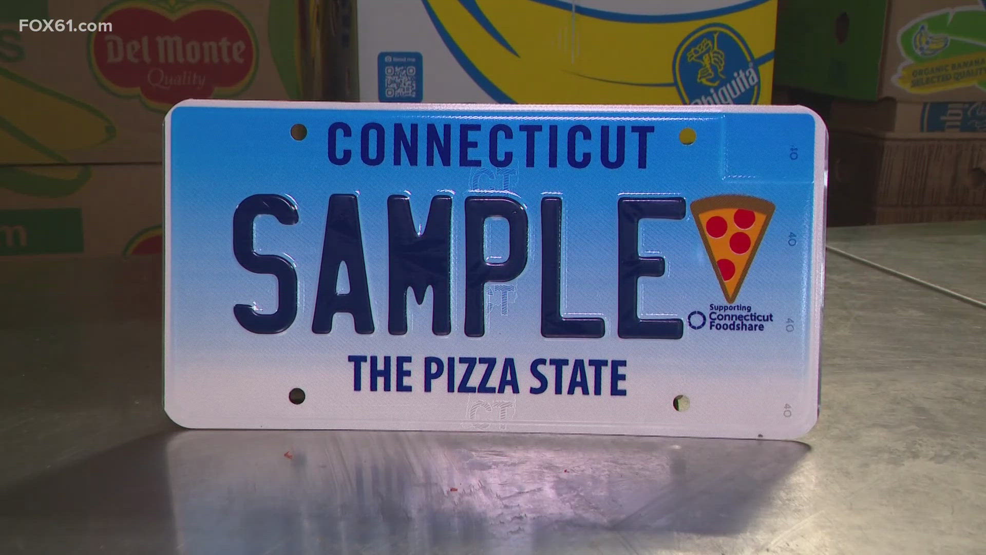 CT is 'The Pizza State,' according to new license plate ...