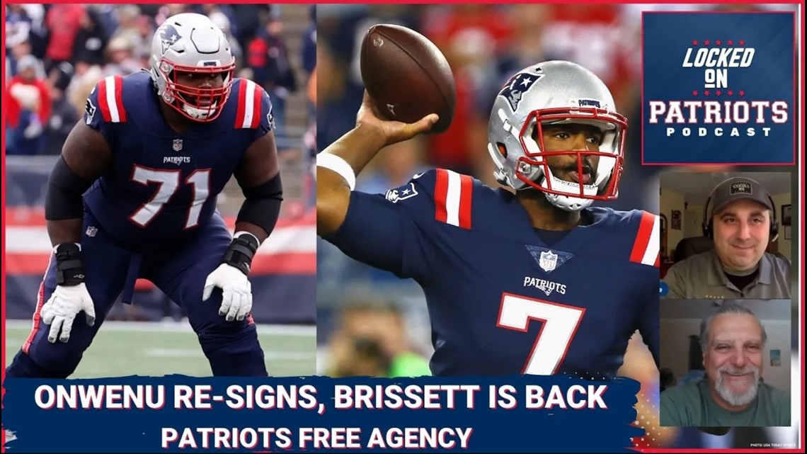 New England Patriots free agency: Mike Onwenu, Jacoby Brissett, Antonio Gibson, Sione Takitaki ...