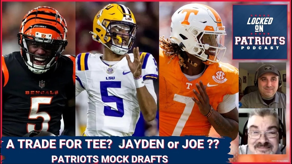New England Patriots: Tee Higgins trade? Jayden Daniels, Joe Milton and ...