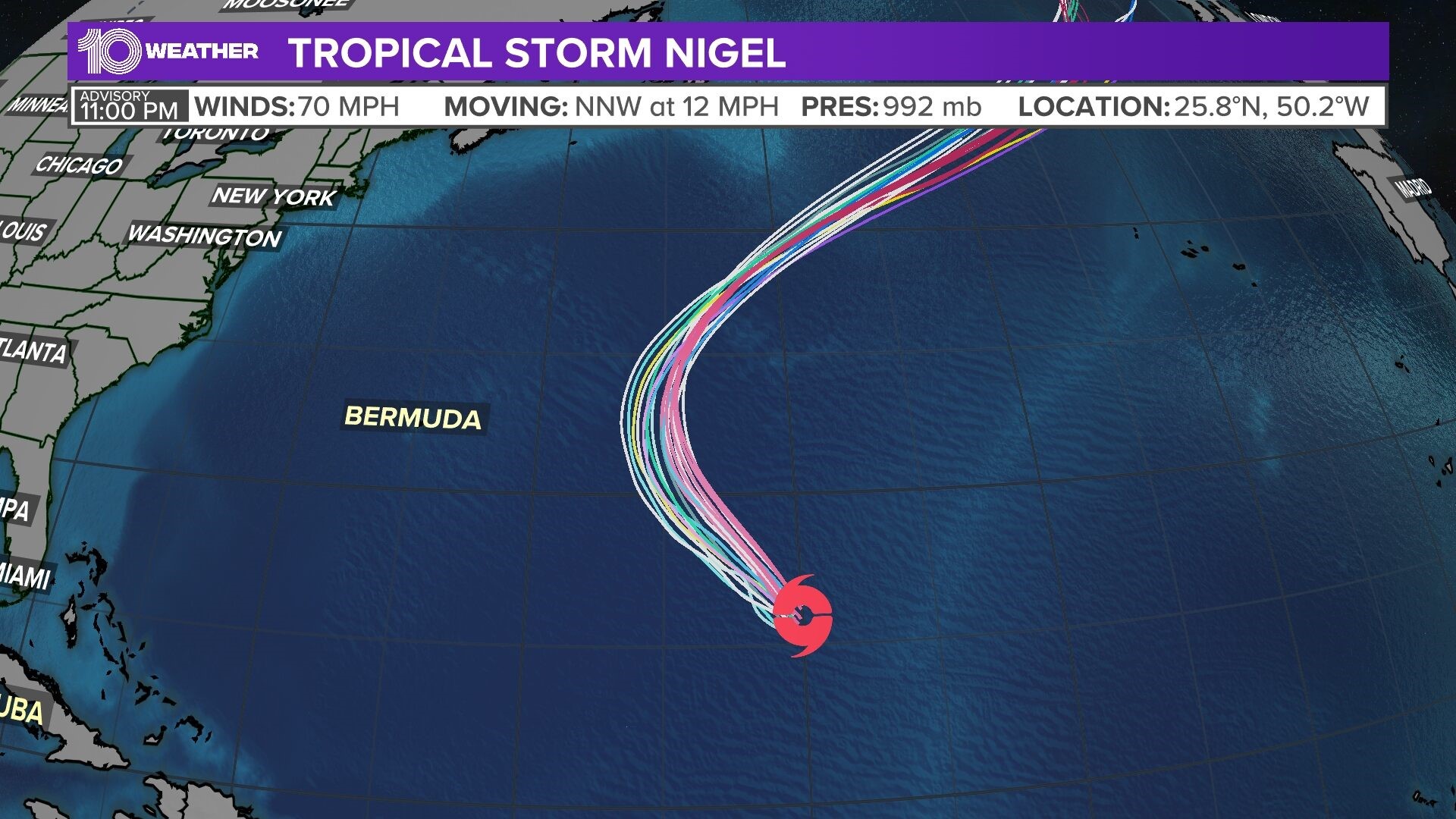 NHC: Tropical Storm Nigel forms in Central Atlantic | newscentermaine.com