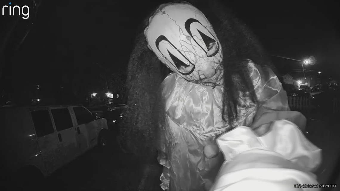 The viral video of a masked trio terrorizing a home? It was a prank ...