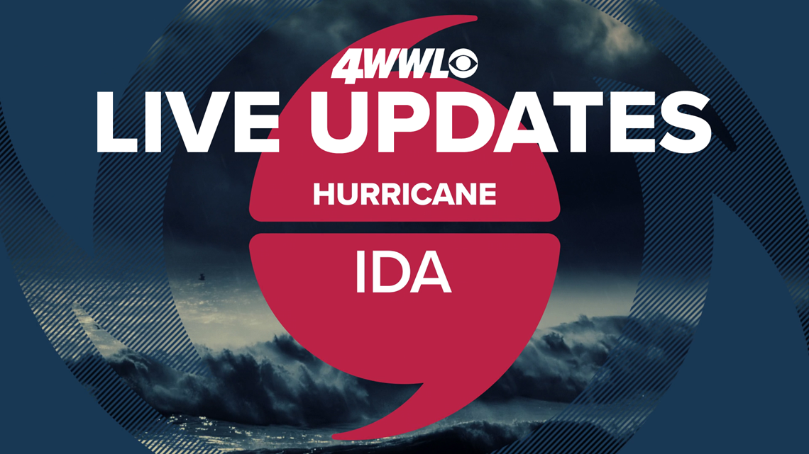 Live Hurricane Ida Coverage from WWL-TV in New Orleans ...